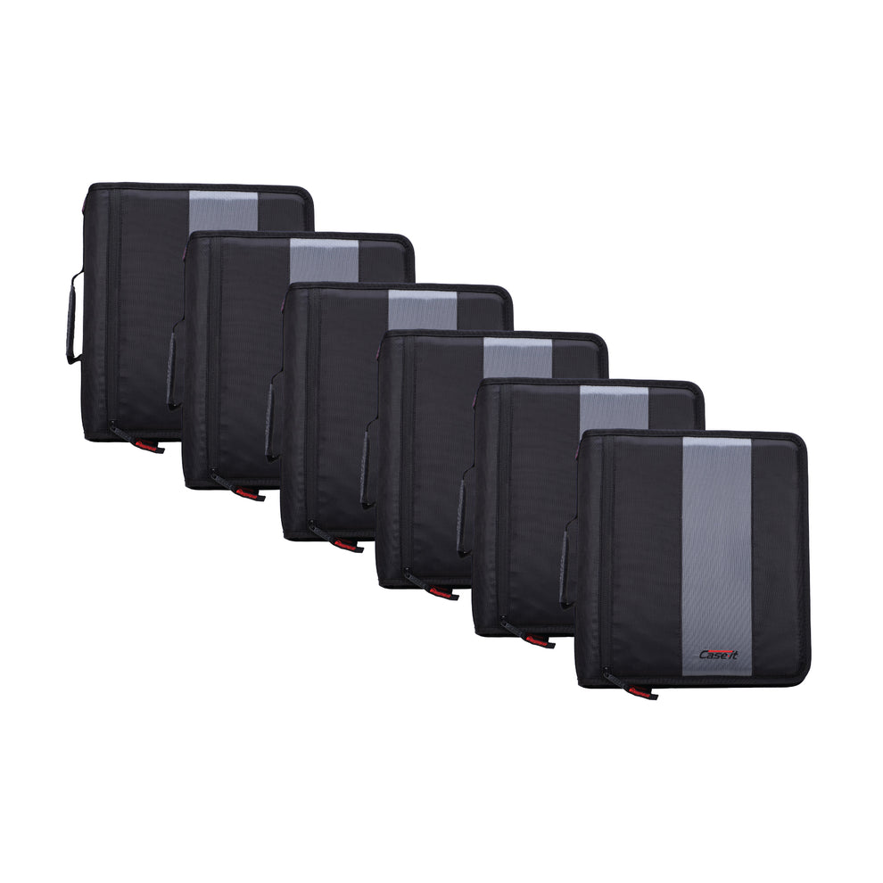 Classic O-Ring Zipper Binder – Case•It Organizer – Case It, Inc.